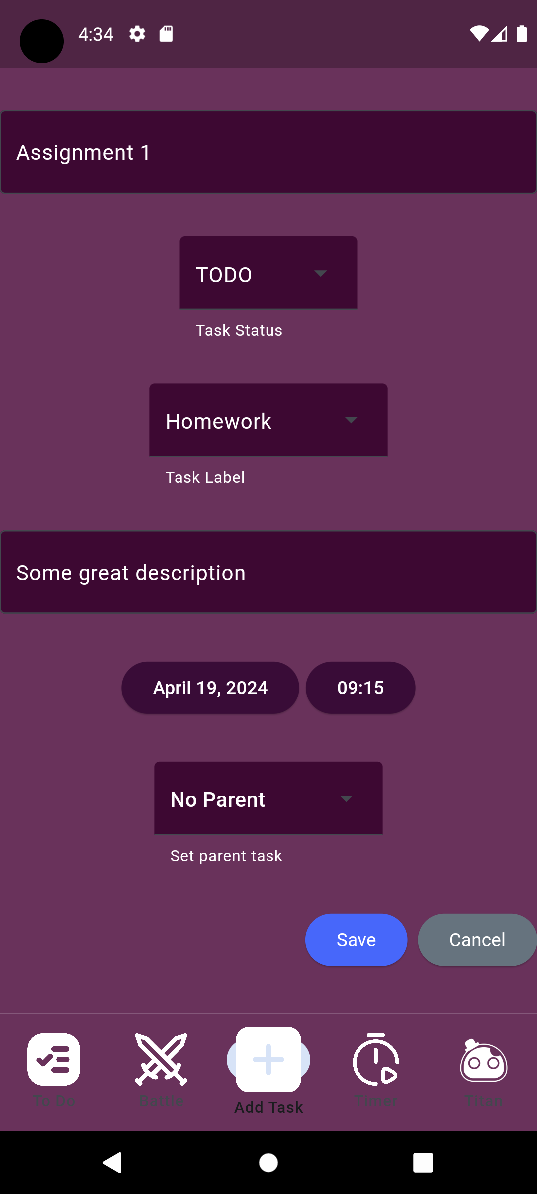 Task Titans | CS425_Team45